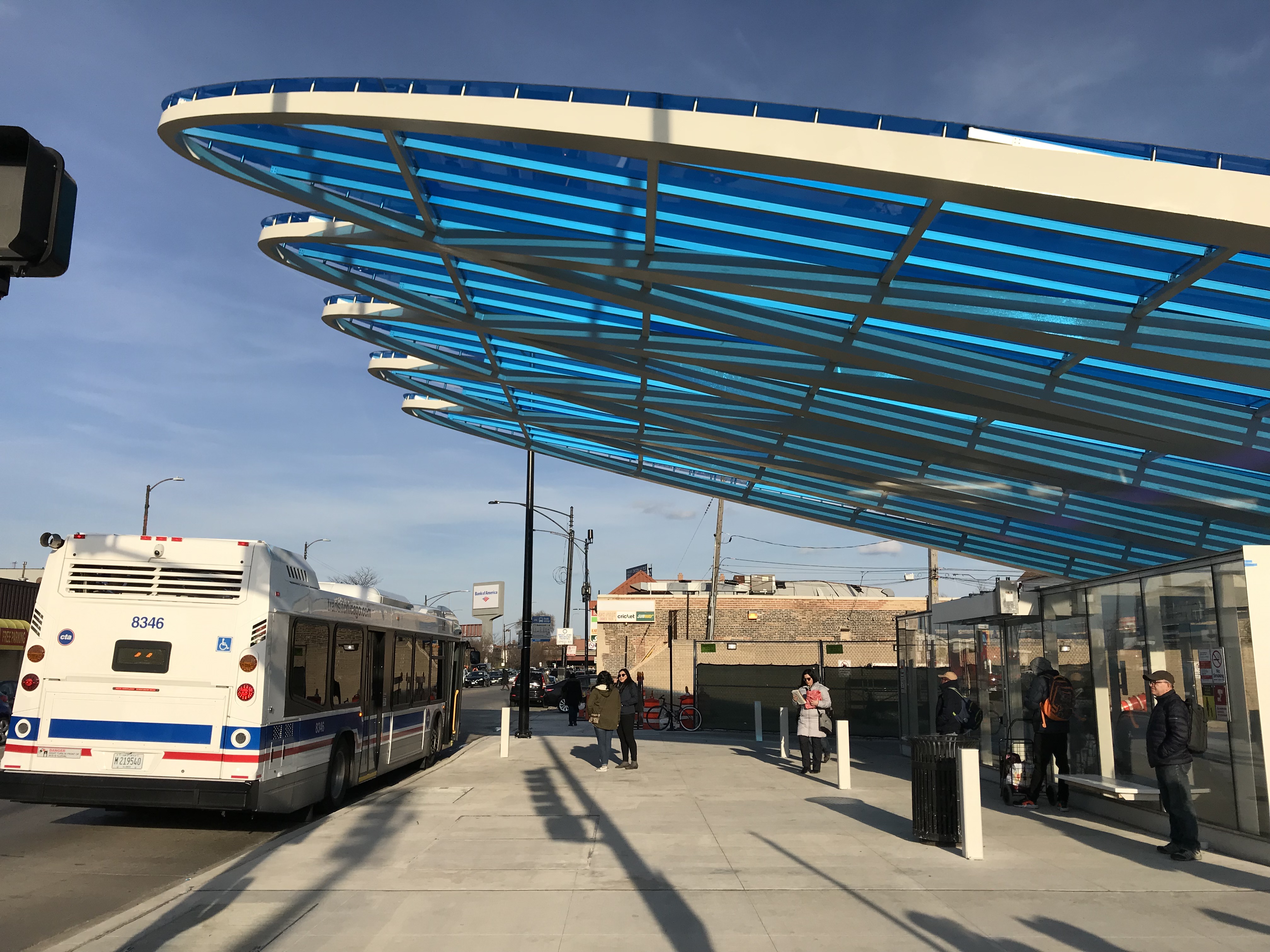 The $17 Million Belmont Blue Line Station Rehab Prioritizes Form Over ...