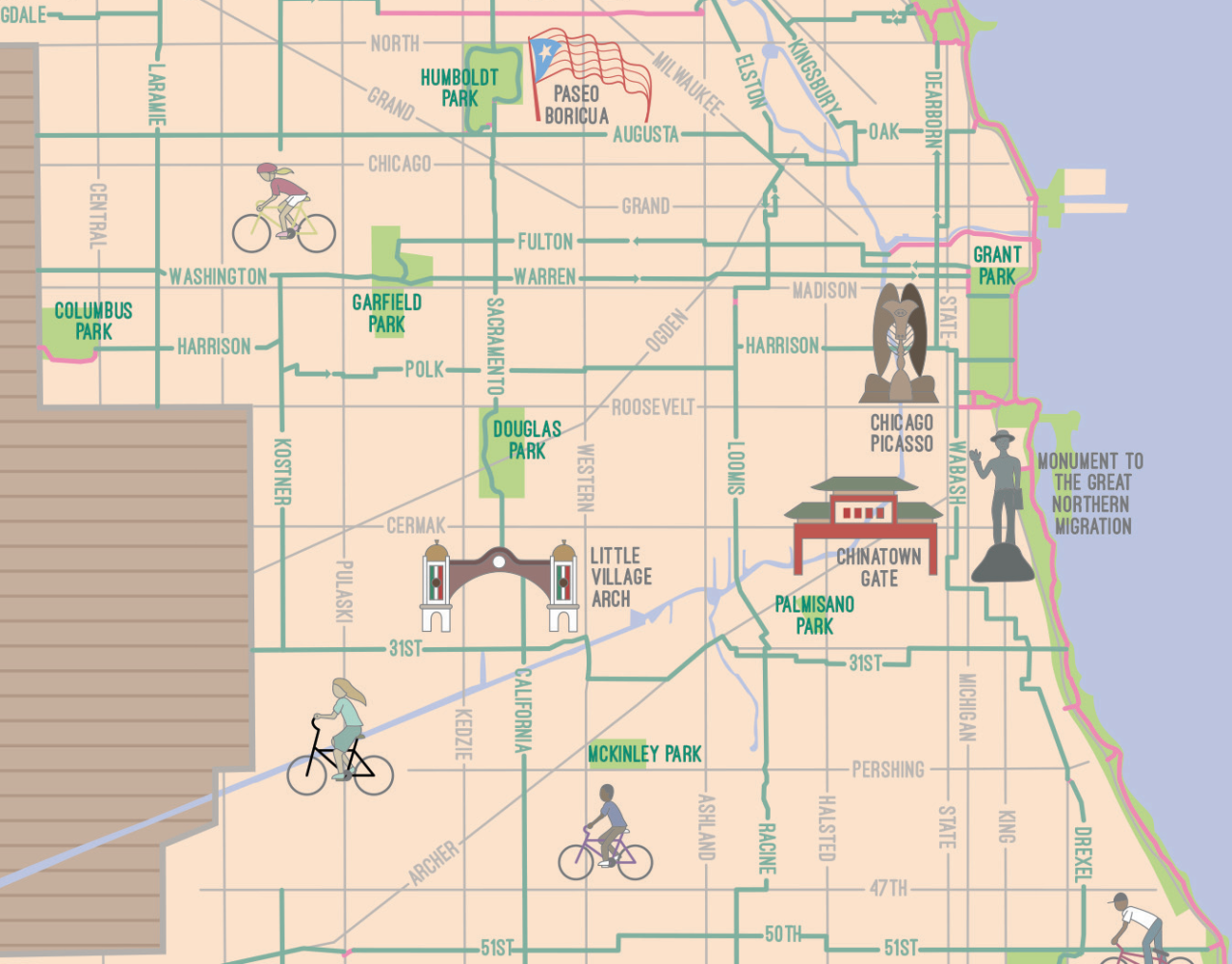The new citywide Mellow Chicago Bike Map is on the street for 2 more ...