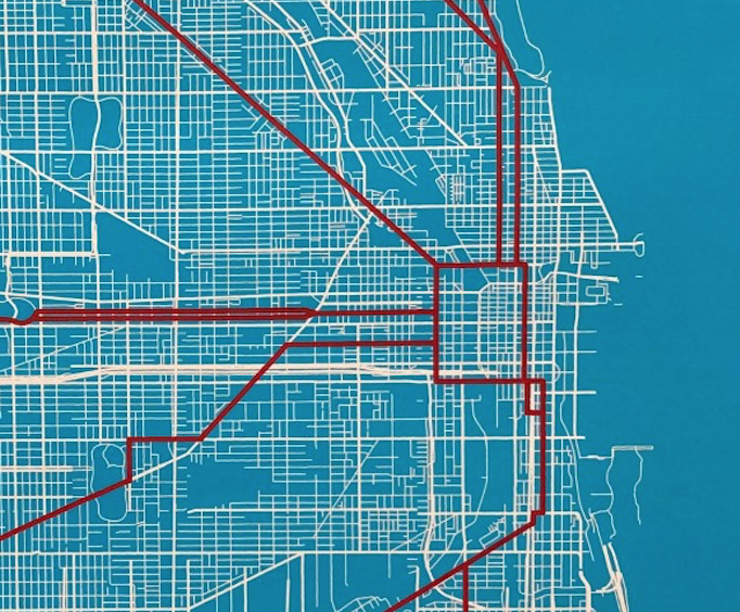 Translating the CTA 'L' train map into bike routes - Streetsblog Chicago
