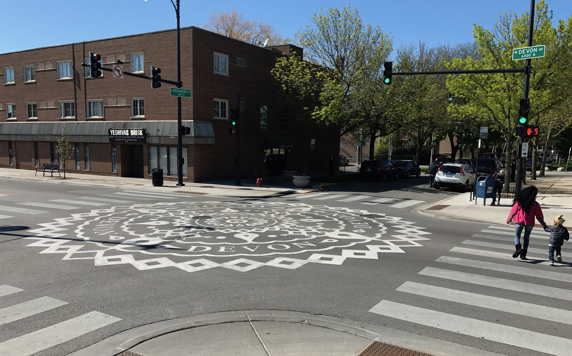 Colorful crosswalks coming to intersections by Rogers Park Metra stop ...