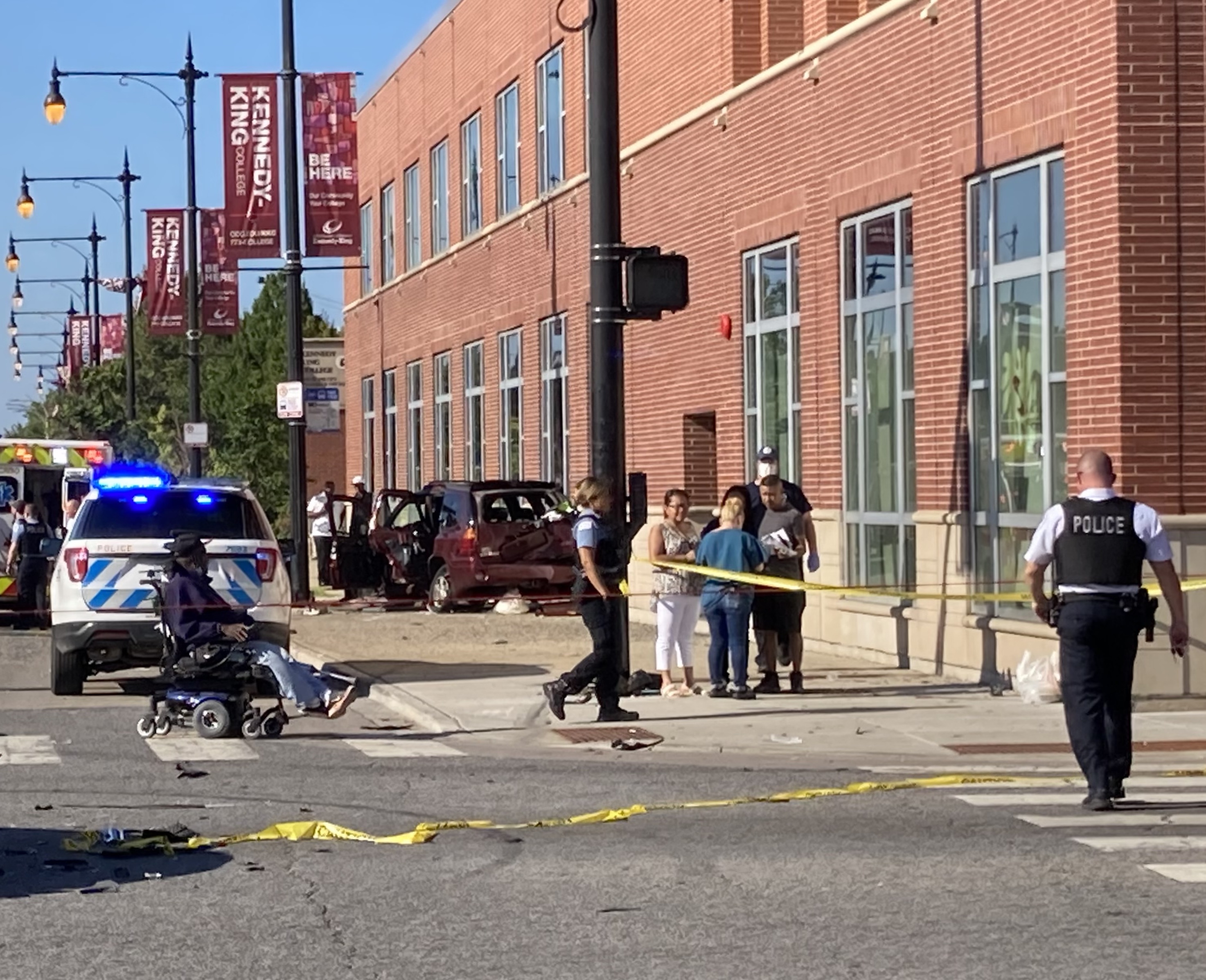 For the 2nd time this month a driver ran red, causing severe injury to ...
