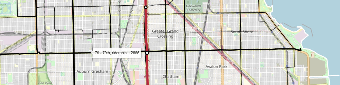 Mapped: Explore our interactive CTA ridership map - Streetsblog Chicago