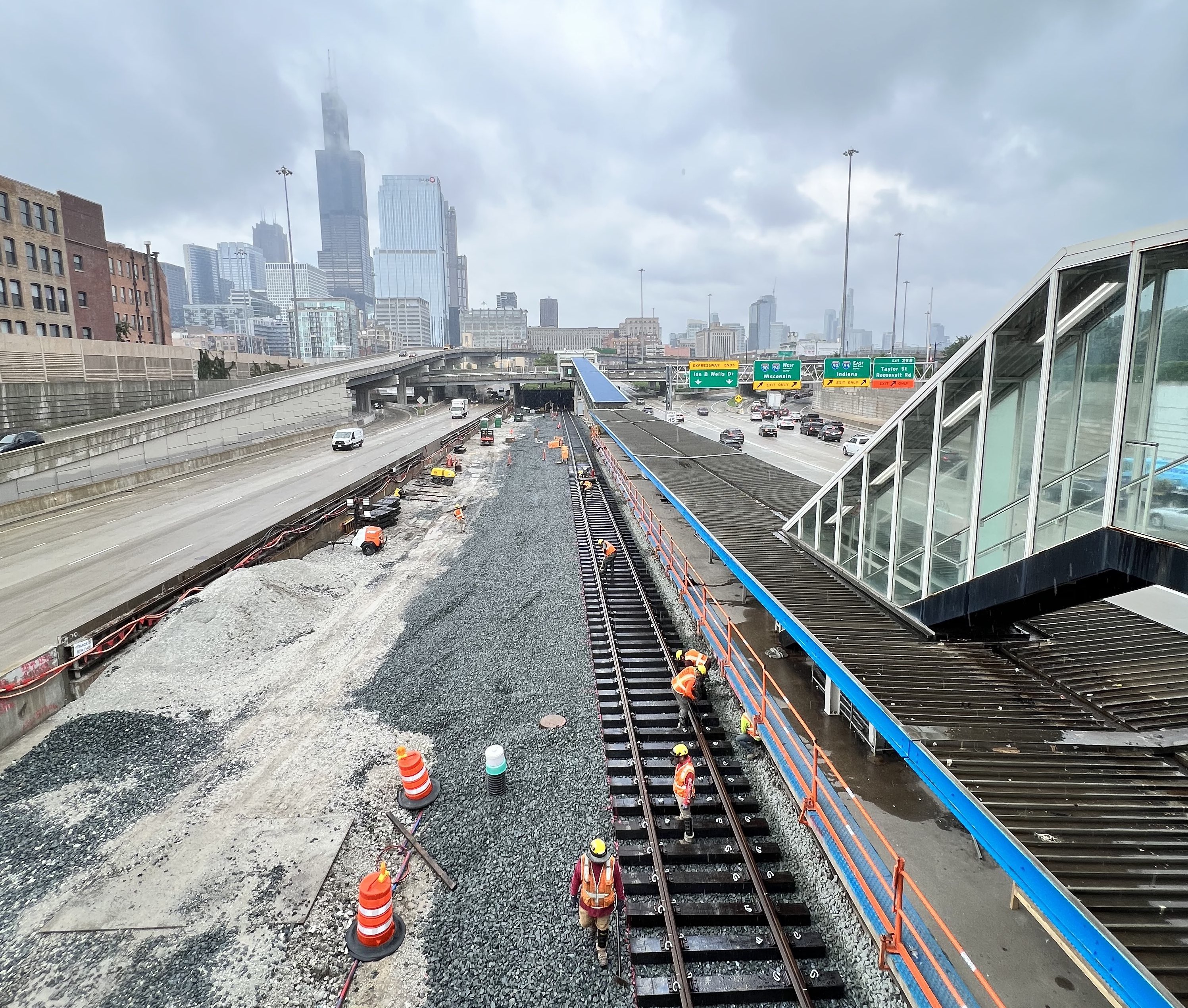 Blue Line service changes for Part B of the Forest Park Branch rehab ...