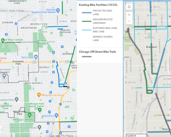 Day Two of Bike Lane Week on Streetsblog Chicago: Far Southwest Side ...