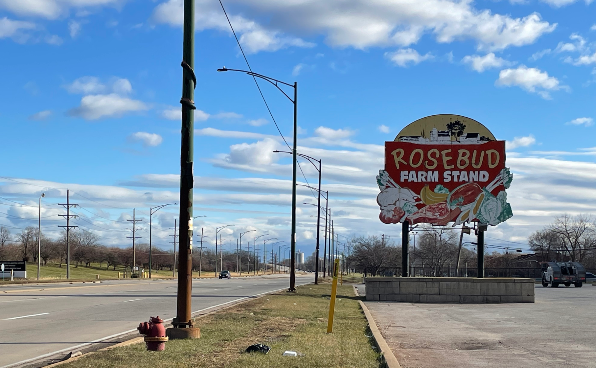 The 130th Street sidepath, connecting the new Red Line station and ...