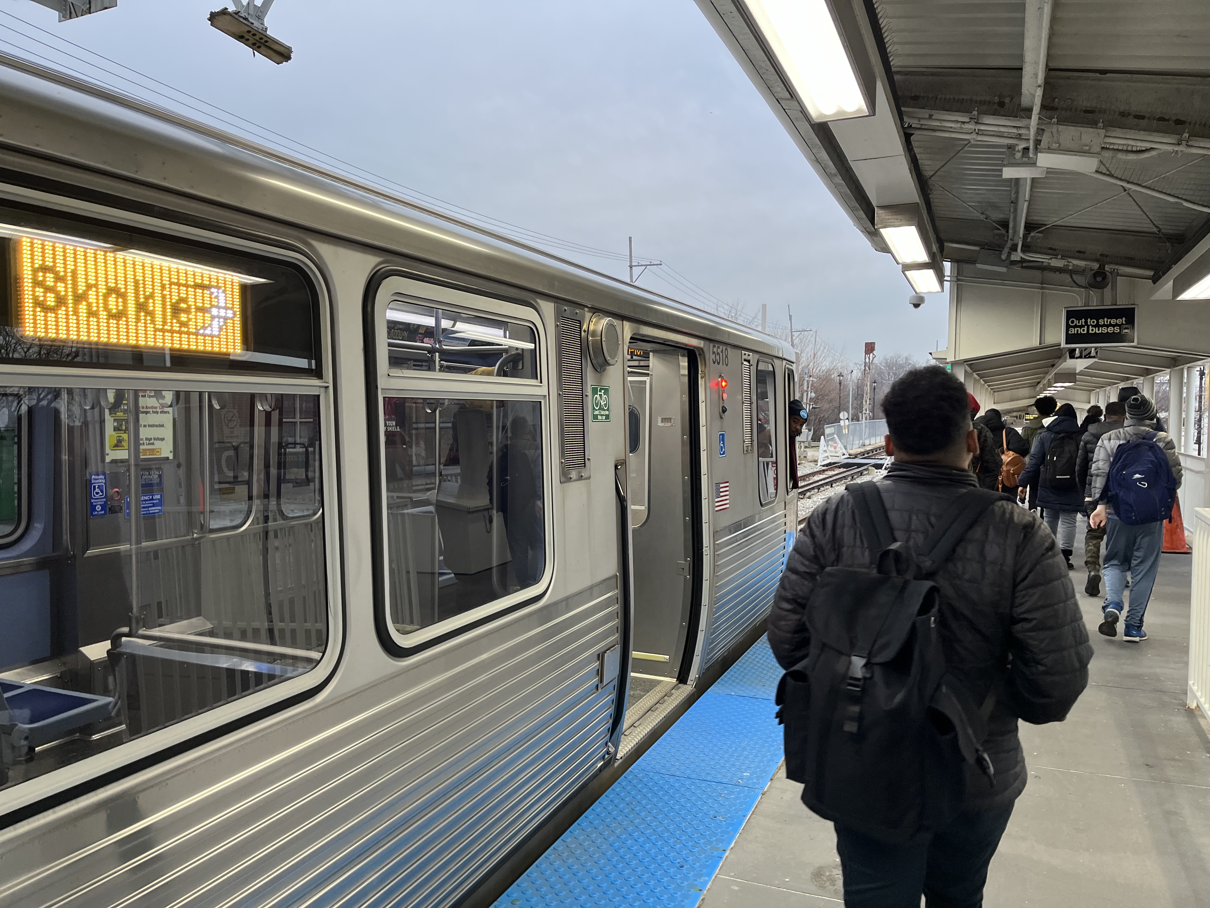 Northern attitude: Riding the Yellow Line to Skokie 7 weeks after the ...