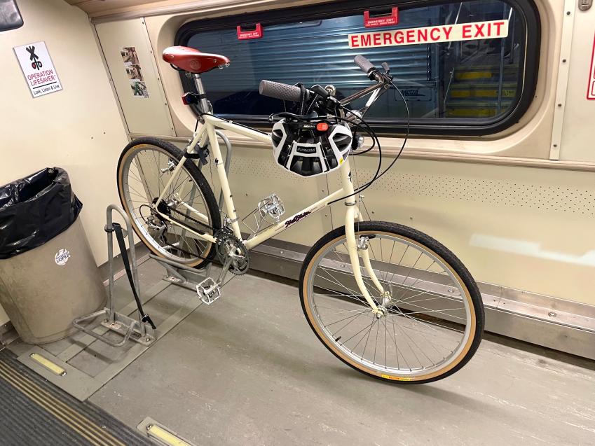 What does Metra's permanent "bikes on all trains" policy, starting ...