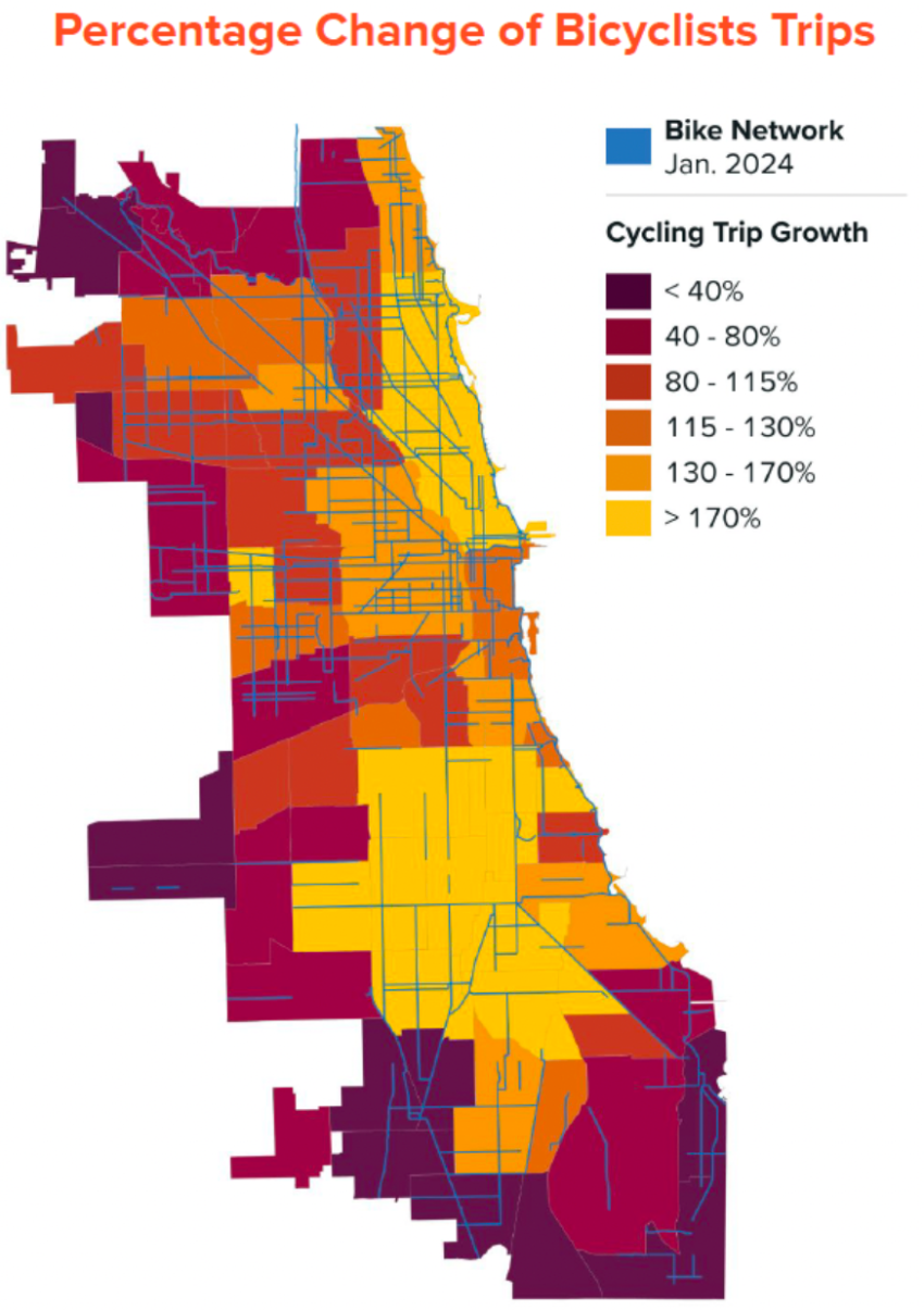 CDOT built it, they came: New report shows Chicago leads the nation in ...