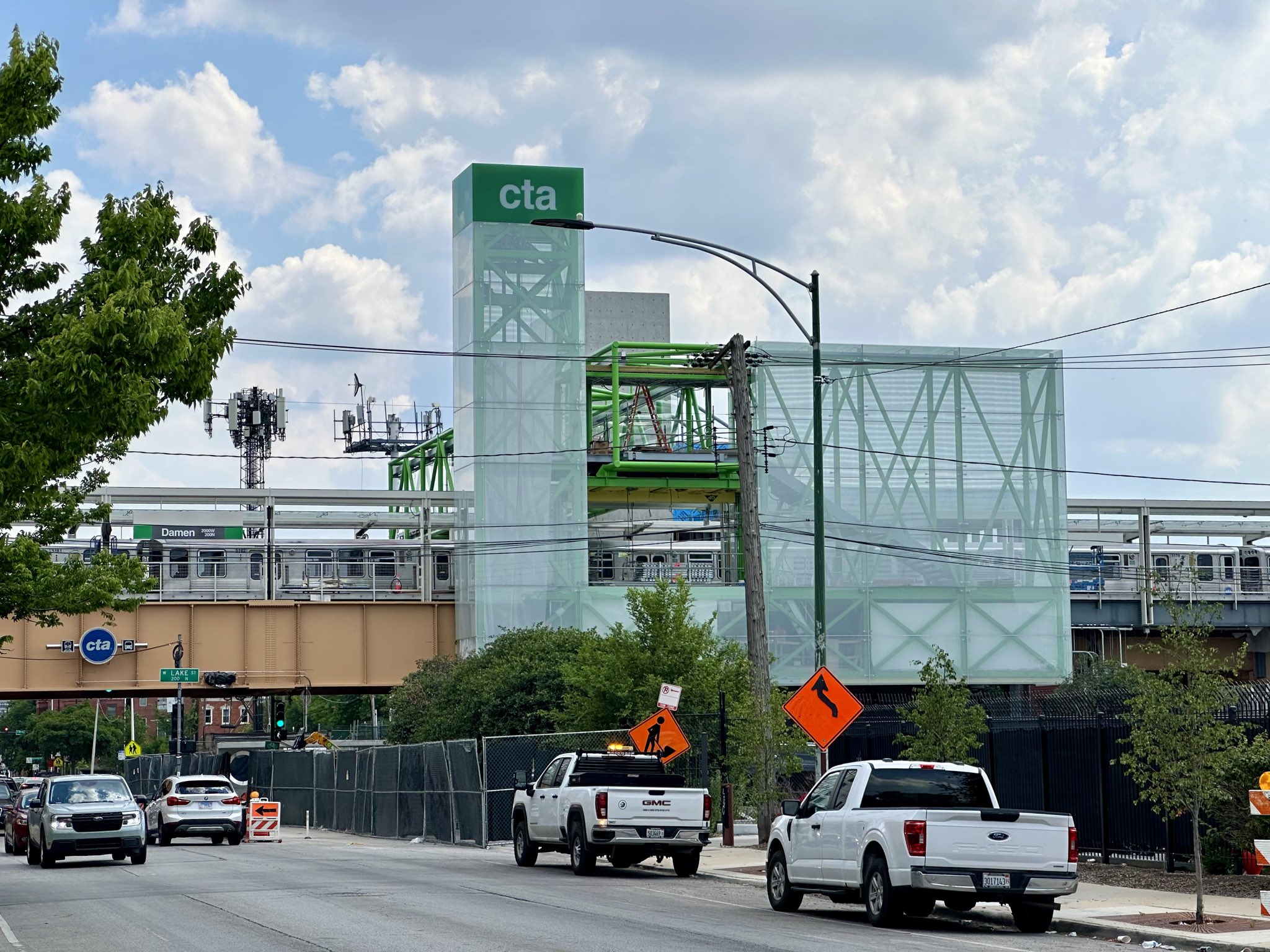 CTA board officially names Green station on Damen, seats Michael Eaddy ...