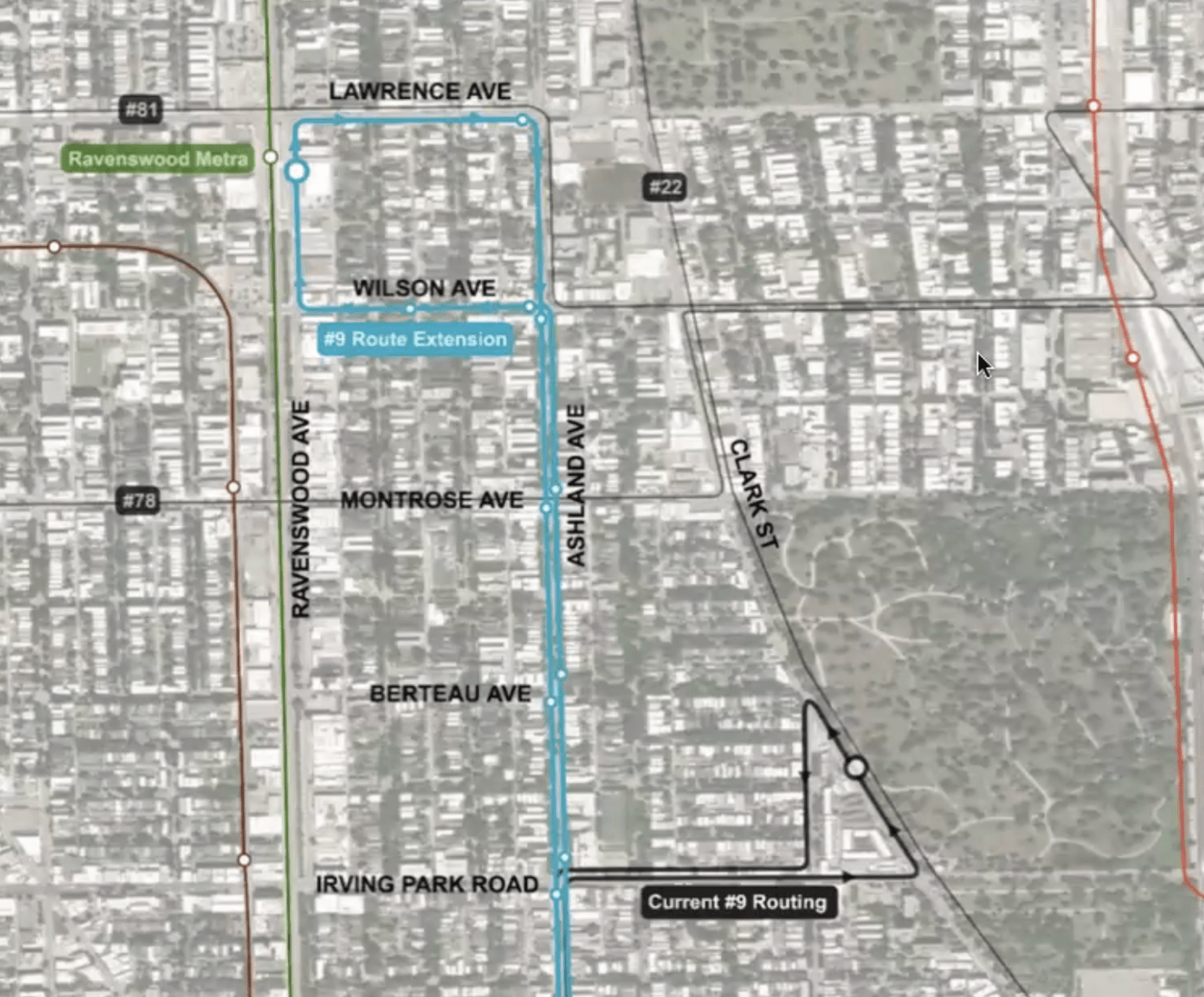 Take a virtual ride on the very first 9 Ashland bus to cover the ...