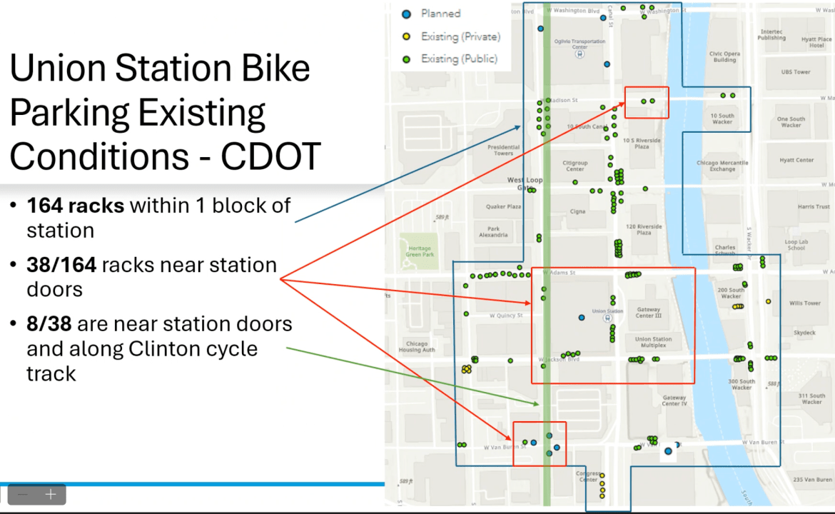 Chicago Union Station concourse overhaul will include expanded bike ...