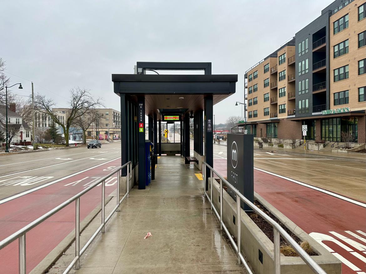 Taking a ride on Madison's new (and quick) bus rapid transit line ...