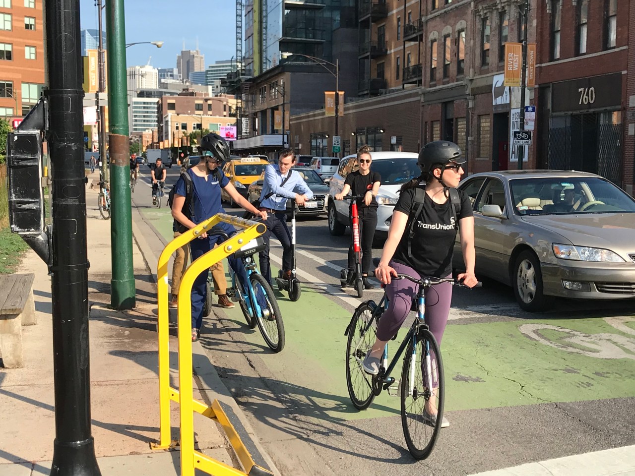 Mapped: Here's how to bike around the Kinzie to Chicago Ave. closure of ...