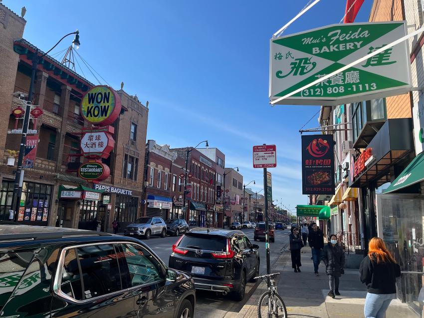 Cycling from Chinatown to Uptown's Asia on Argyle district on the 3rd ...