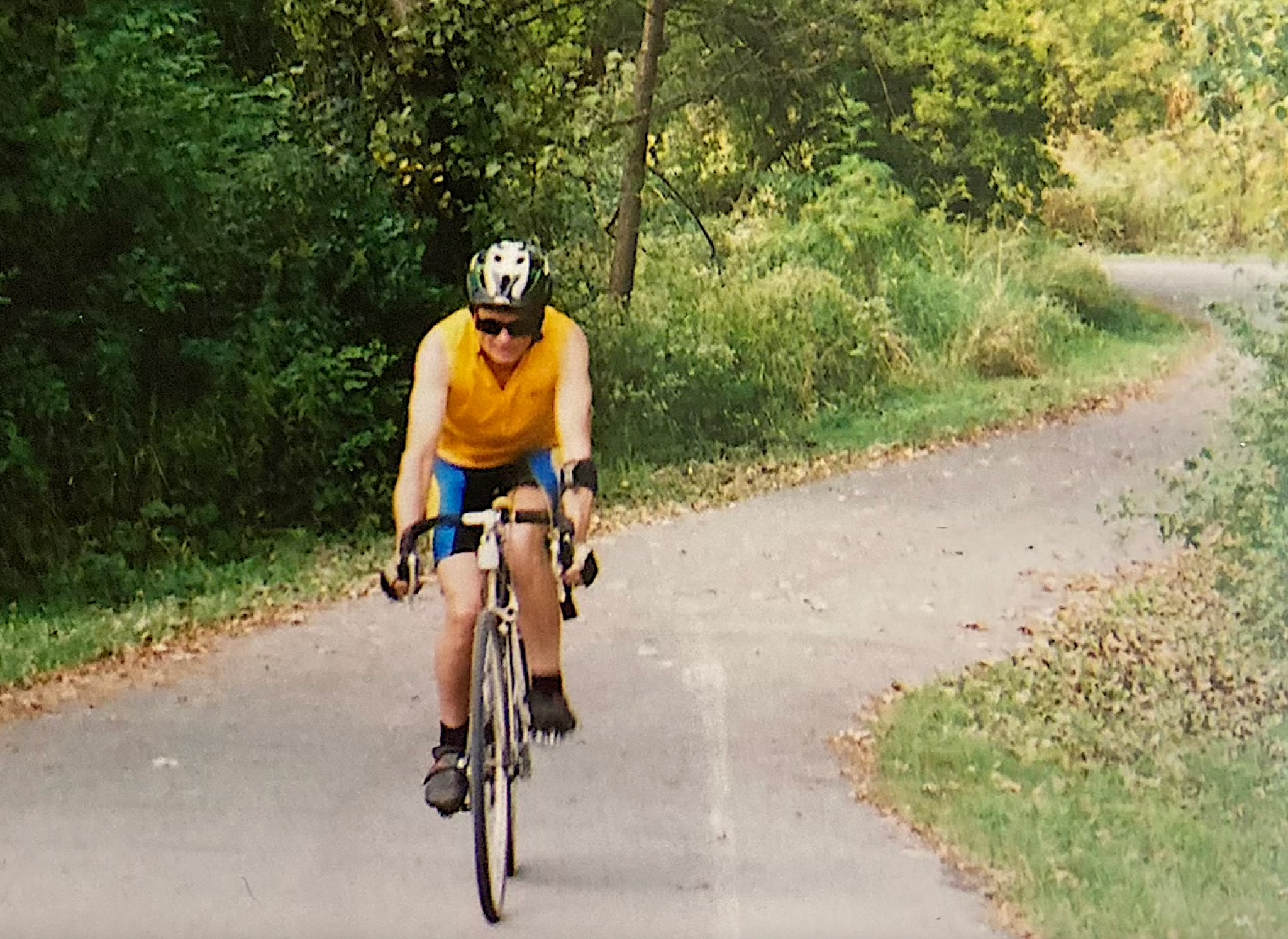 The negligent driver who killed Steve Bender on his bike was merely ...