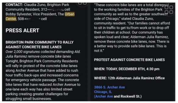 Archer NIMBY Claudia Zuno, an ally of Trump apologists Urban Center and ...